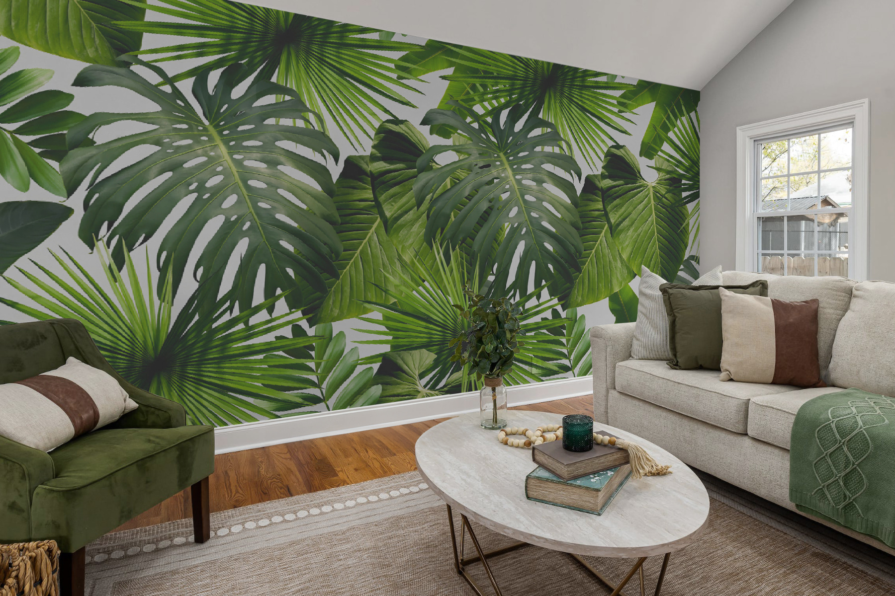 Wall murals Tropical greens nr. u37767 - Uwalls.co.uk