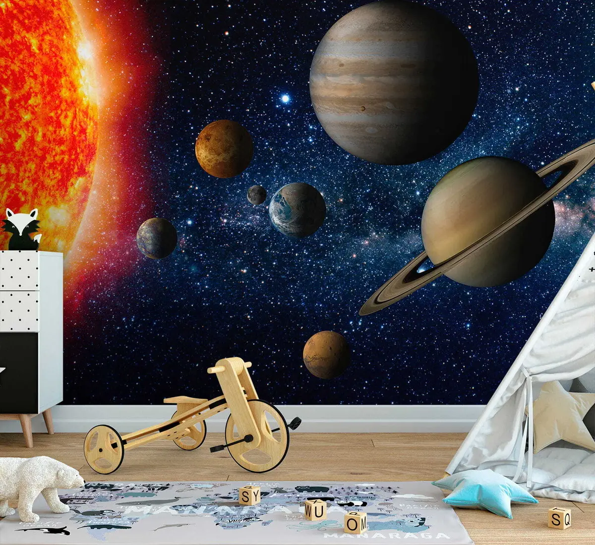 Wall murals Planets nr. u52640 - Uwalls.co.uk