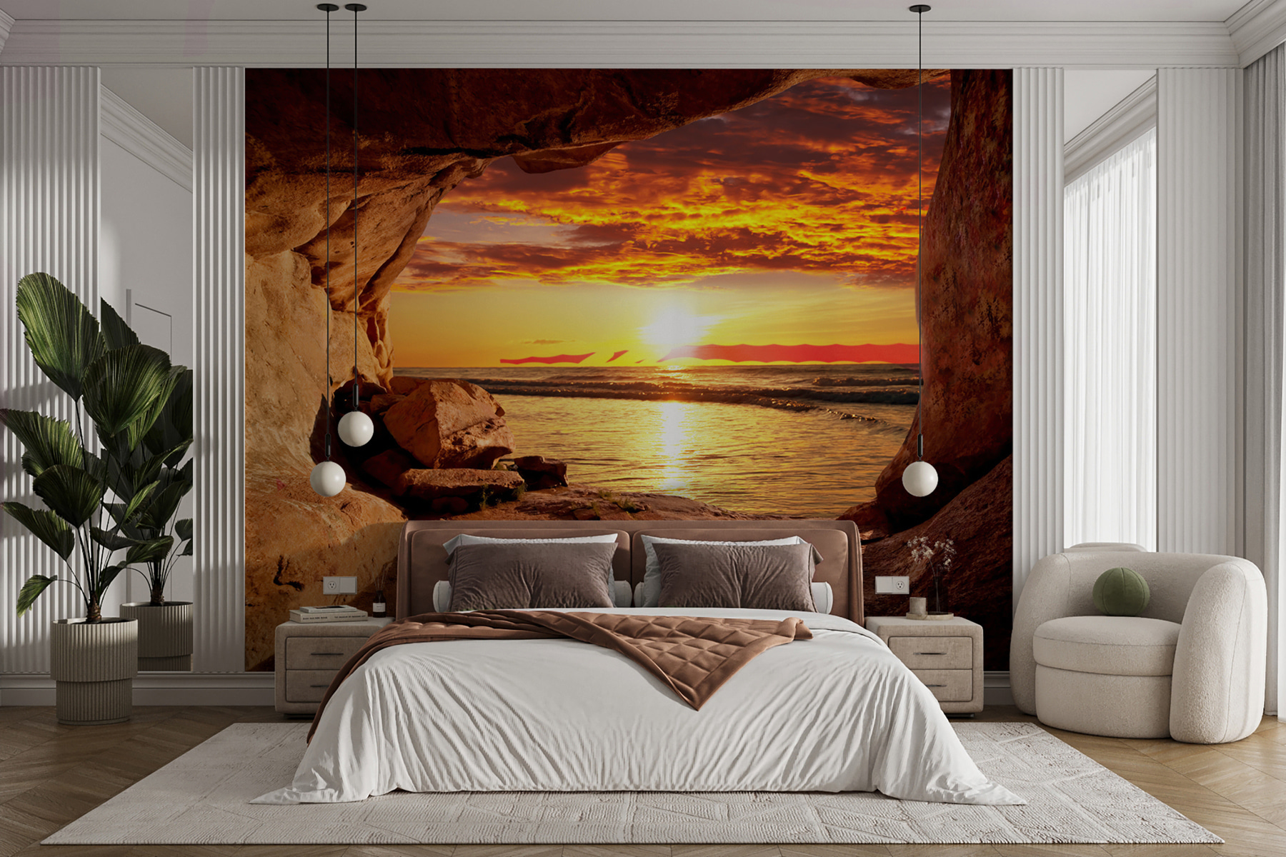 Wall murals Sunset in the rocks nr. u60242 - Uwalls.co.uk