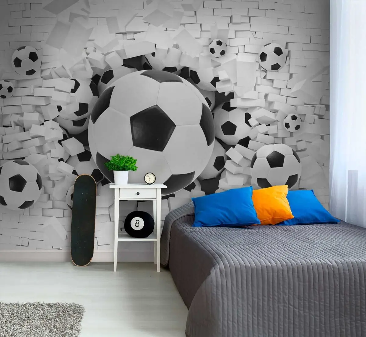Wall murals Photograph, soccer and football nr. u70633 - Uwalls.co.uk