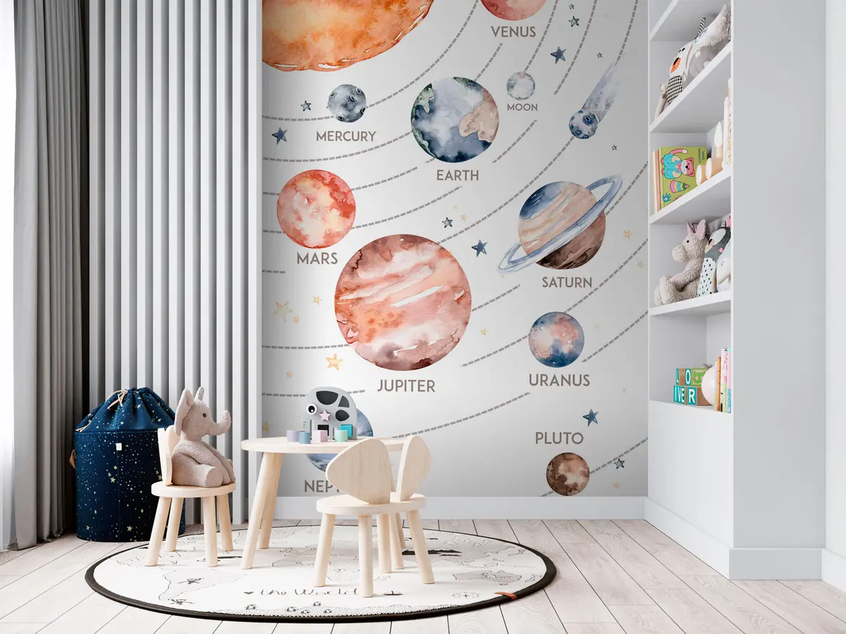 Wall murals Planets of the solar system nr. u74424 - Uwalls.co.uk