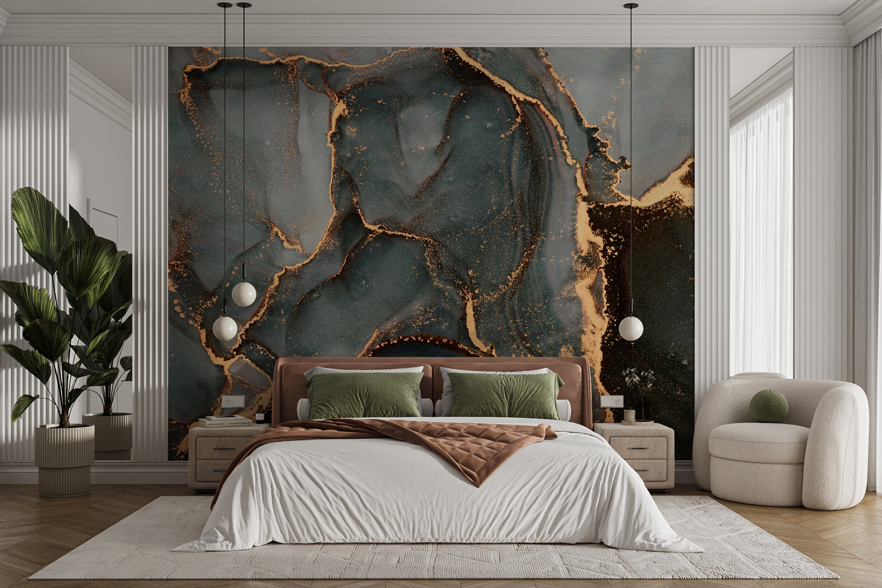 Wall murals World, art e tints and shades nr. u16119 - Uwalls.co.uk