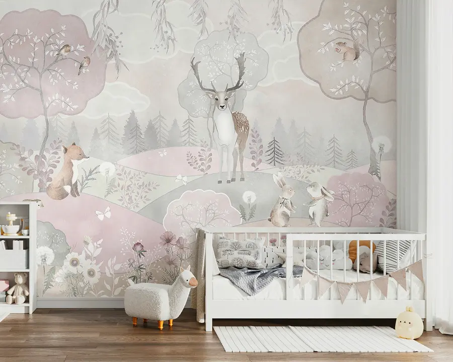 Wall murals for girls bedrooms buy in UK at Uwalls