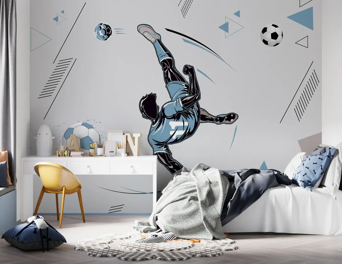 Wall murals Footballer nr. u98736 - Uwalls.co.uk